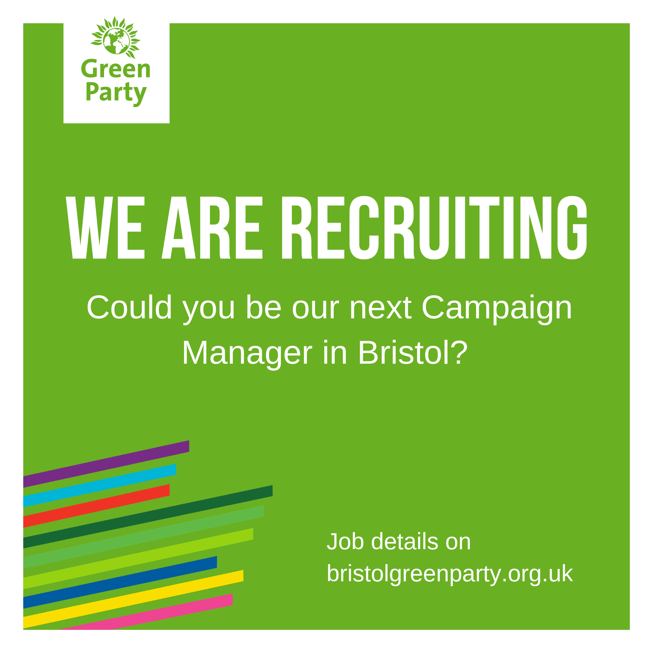 Job Advert: Campaign Manager wanted - Bristol Green Party